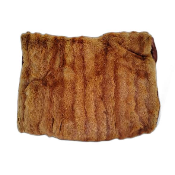 Unbranded | Accessories | Vintage 94s Fur Hand Muff With Zipper Pocket ...